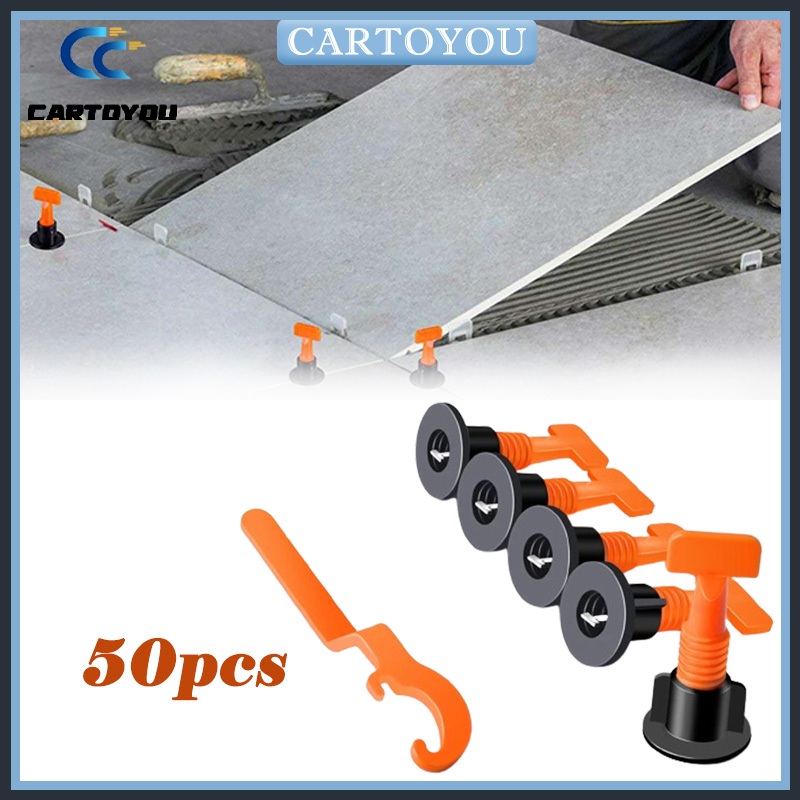Alignment Tile Leveling Wedges Tile Spacers System Flat Ceramic Leveler ...