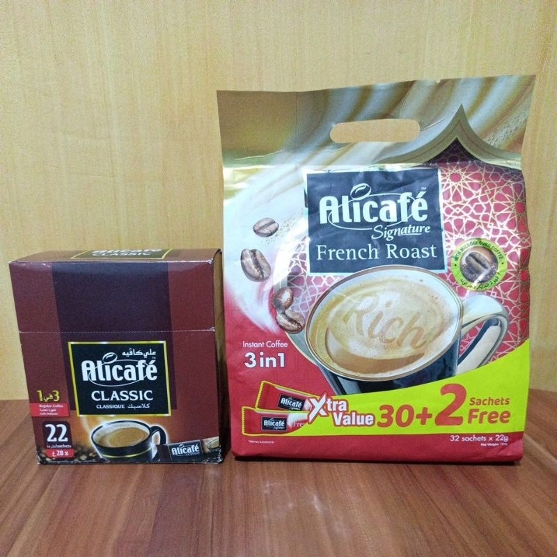 Alicafe Classic 3in1 Coffee | Alitea Ginger Tea | Shopee Philippines