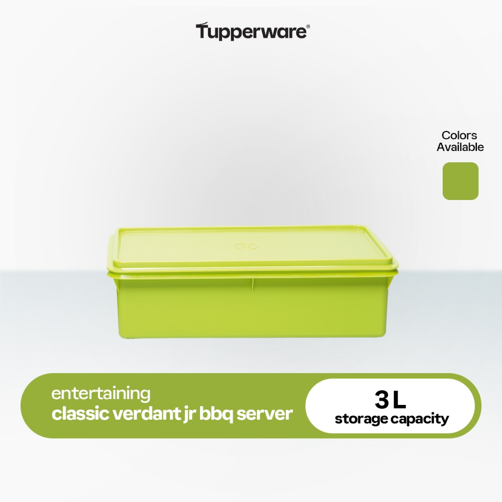 Tupperware Classic Verdant JR BBQ Server 3L [Entertaining] [Party ...