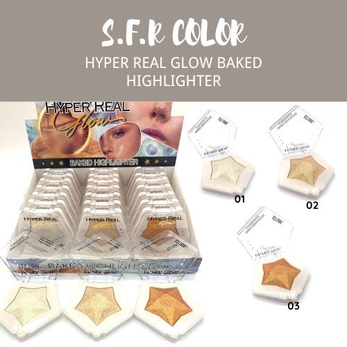 S.F.R COLOR HYPER REAL GLOW BAKED HIGHLIGHTER | Shopee Philippines