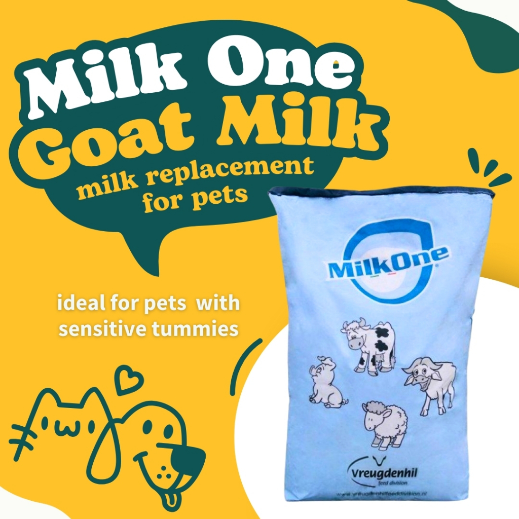 Milk One Goat's Milk 25kg Milk Powder Replacer For Pets Kittens ...