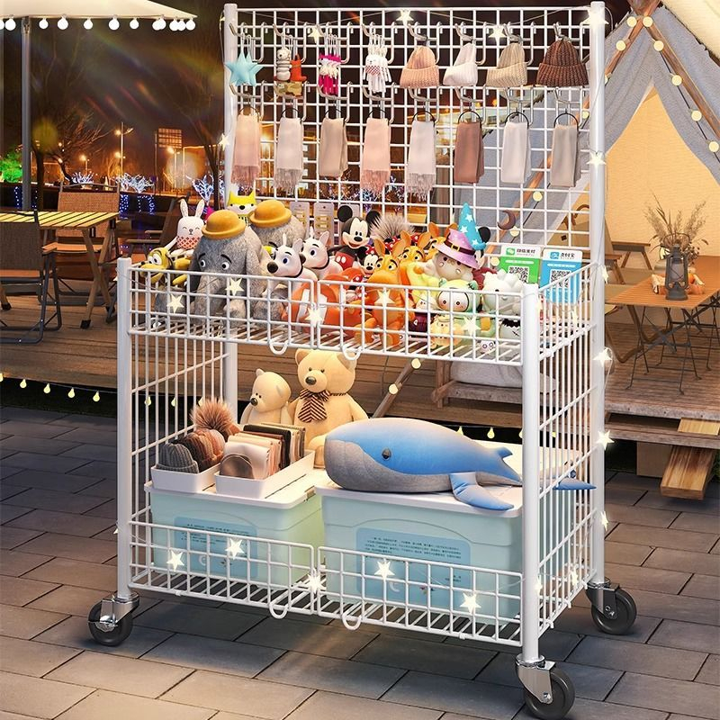 promotional booth With wheels collapsible food cart metal Material ...