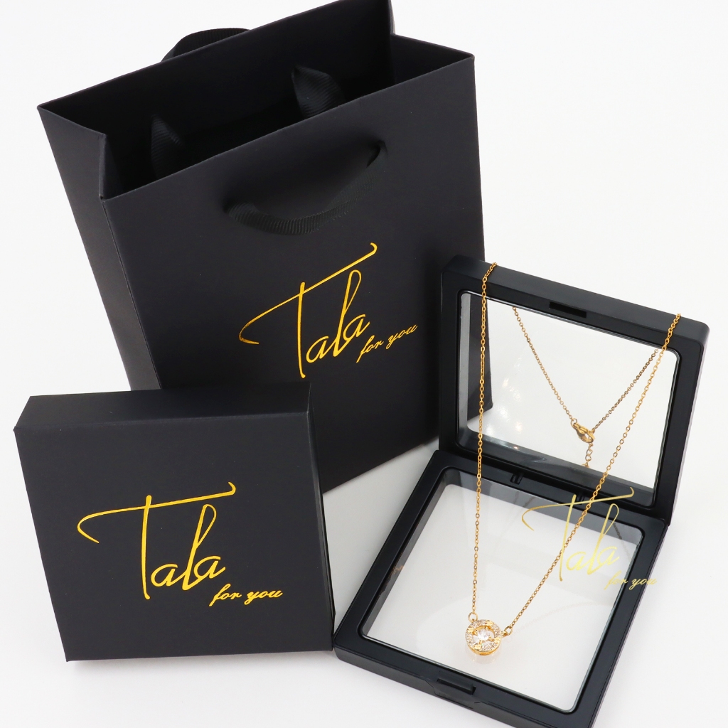 Tala for you Lucky Necklace 18k Gold Lucky Charm With Free Box & Bag ...