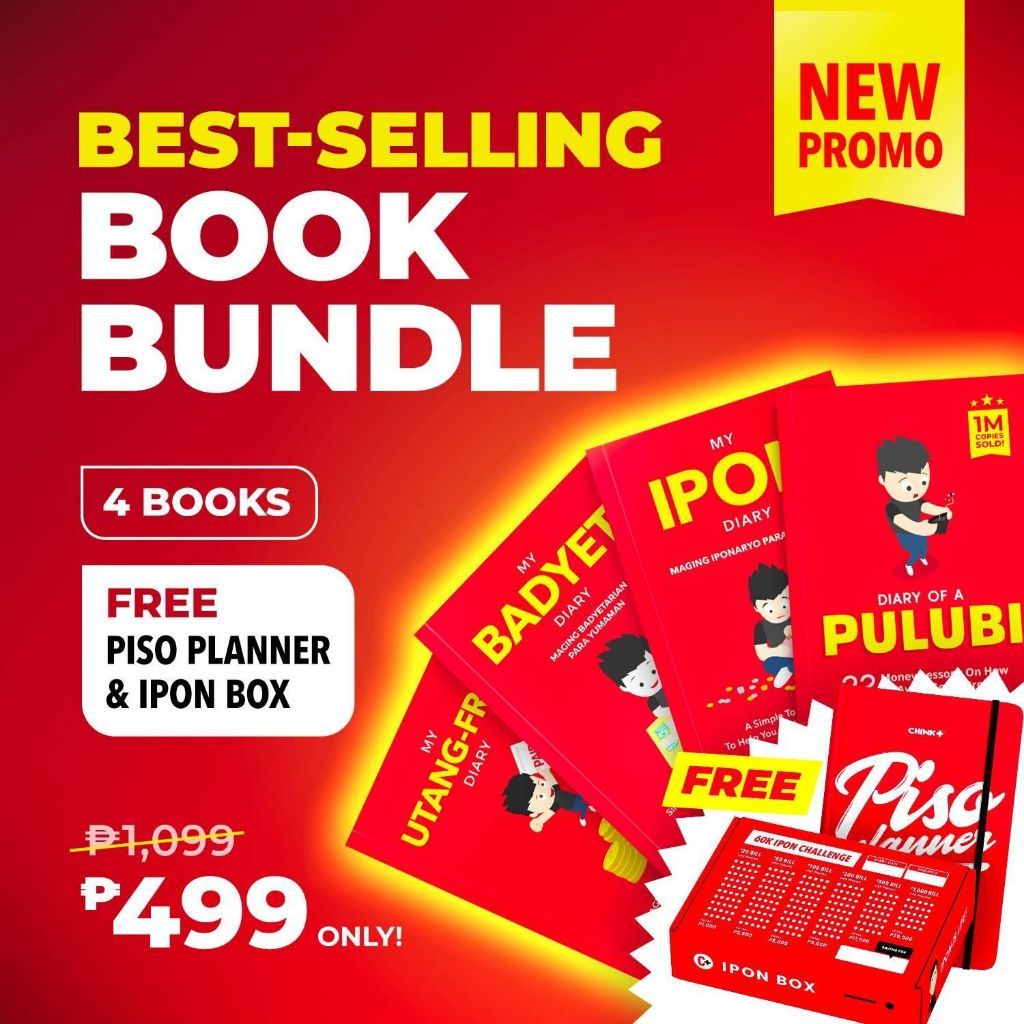 Piso Planner with 4 Diary Books and Ipon Box BUNDLE | Shopee Philippines