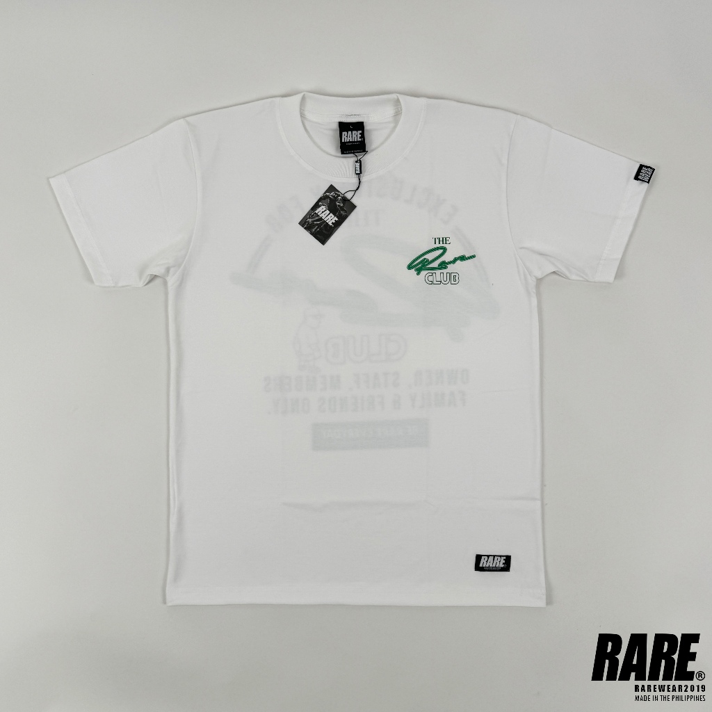 THE RARE CLUB SHIRT WHITE | Shopee Philippines