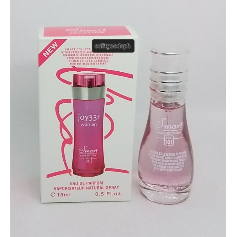 SMART COLLECTION PERFUME NO. 331 FOR WOMEN 15 ML EDP | Shopee Philippines
