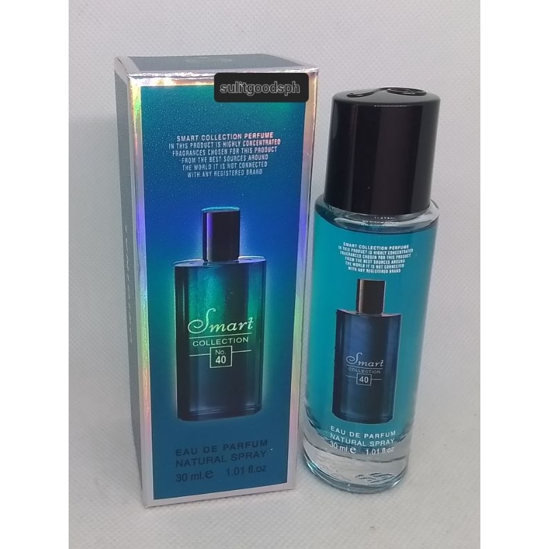 SMART COLLECTION PERFUME NO. 40 FOR MEN 30 ML EDP | Shopee Philippines