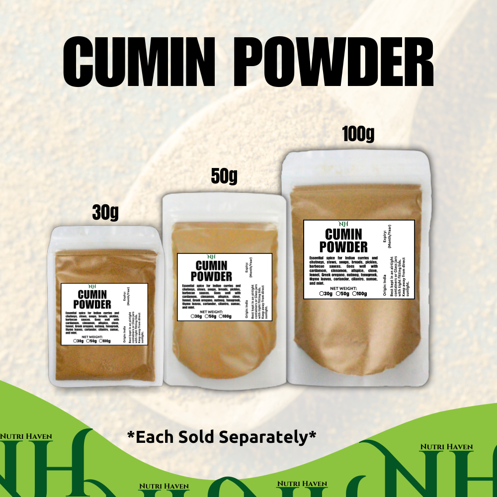 CUMIN POWDER retail 30g, 50g, and 100g | Shopee Philippines