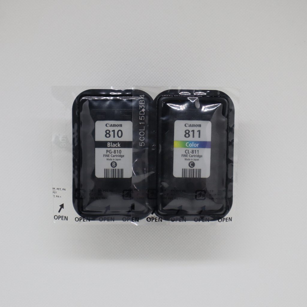 Brand-New Canon PG-810 & CL-811 No Box (Sealed) Ink Cartridge | Shopee ...