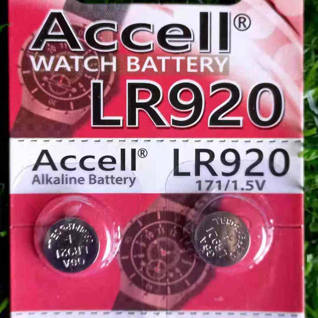 LR920 171 LR921 ACCELL ALKALINE WATCH BATTERY 1.5V | Shopee Philippines