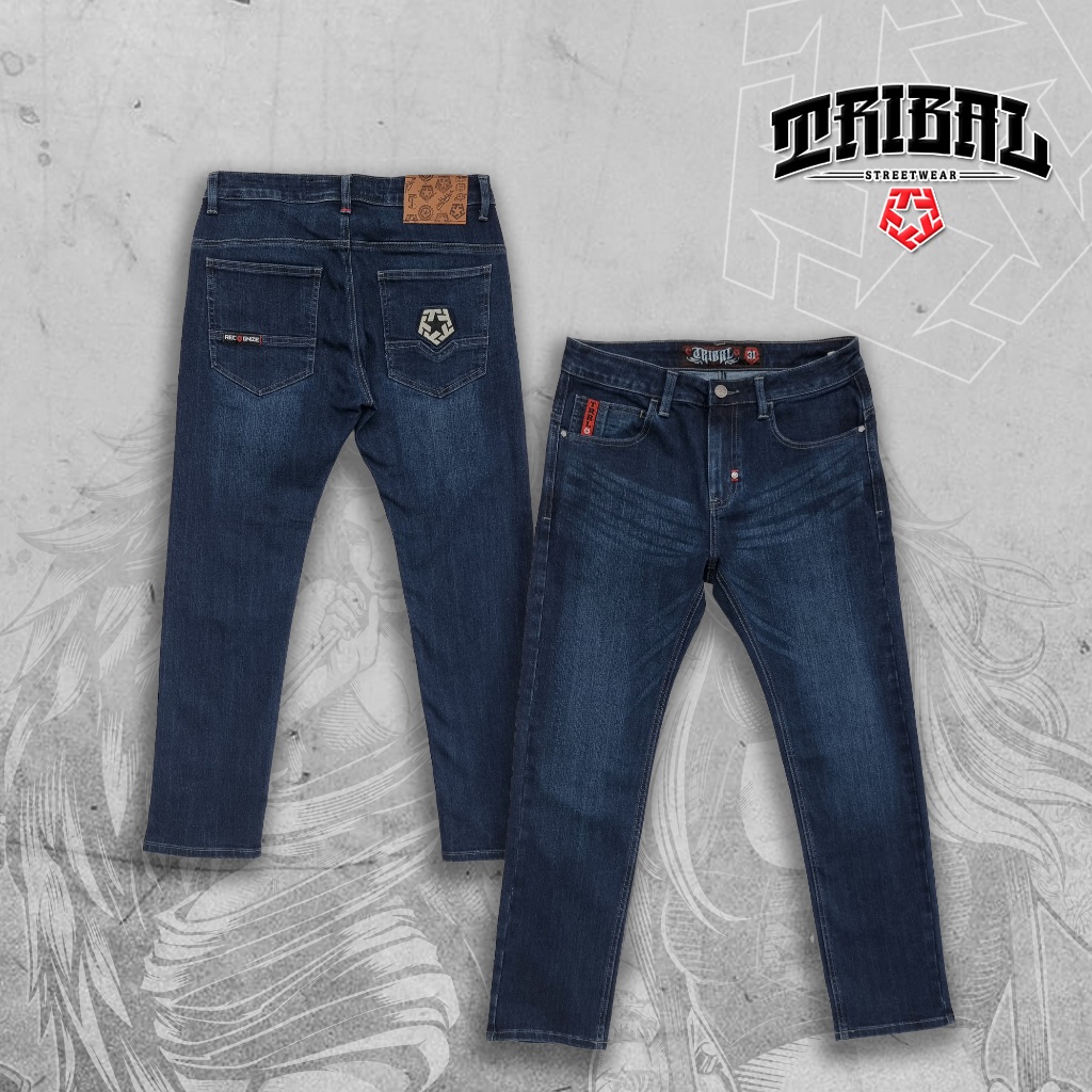 Tribal Men's Denim Pants (7TS26H7E3) | Shopee Philippines