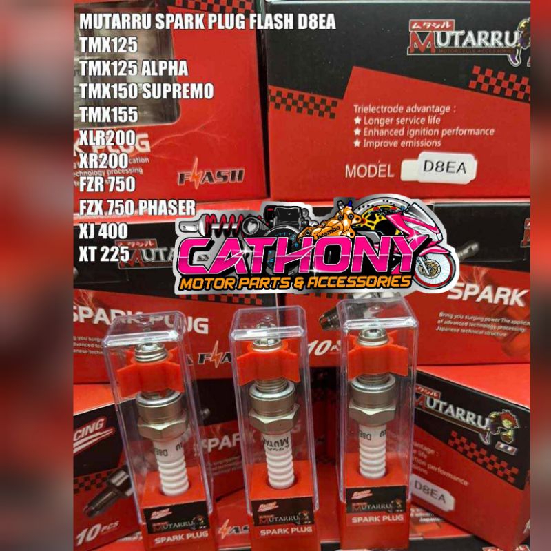MUTARRU SPARKPLUG C7HSA / CR8E / D8EA | Shopee Philippines