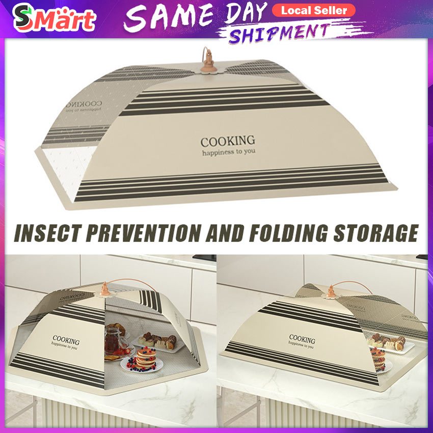 Folding Food Mesh Cover Tent Home Table Meal Vegetable Fruit Umbrella ...