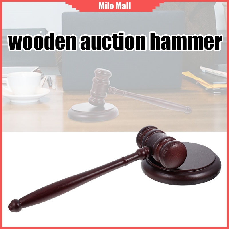 Handmade Judge Hammer Wooden Auction Hammer For Film And TV Series ...