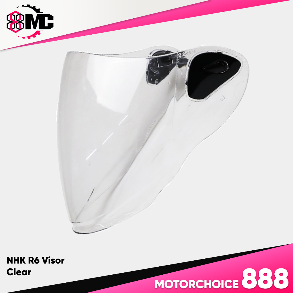 NHK Helmets R6 Visor - Clear | Shopee Philippines