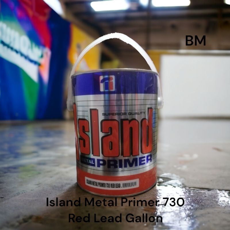 ISLAND Metal Primer 730 Red Lead Gallon | Shopee Philippines