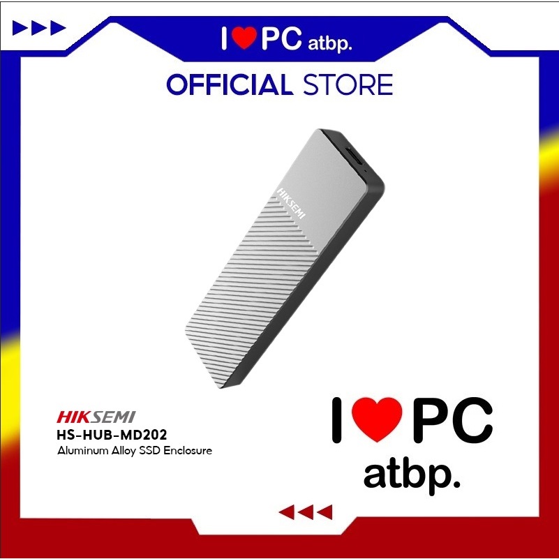 HIKSEMI HS-HUB-MD202 Aluminum Alloy SSD Enclosure (10GBPS,M.2 NVME, USB ...