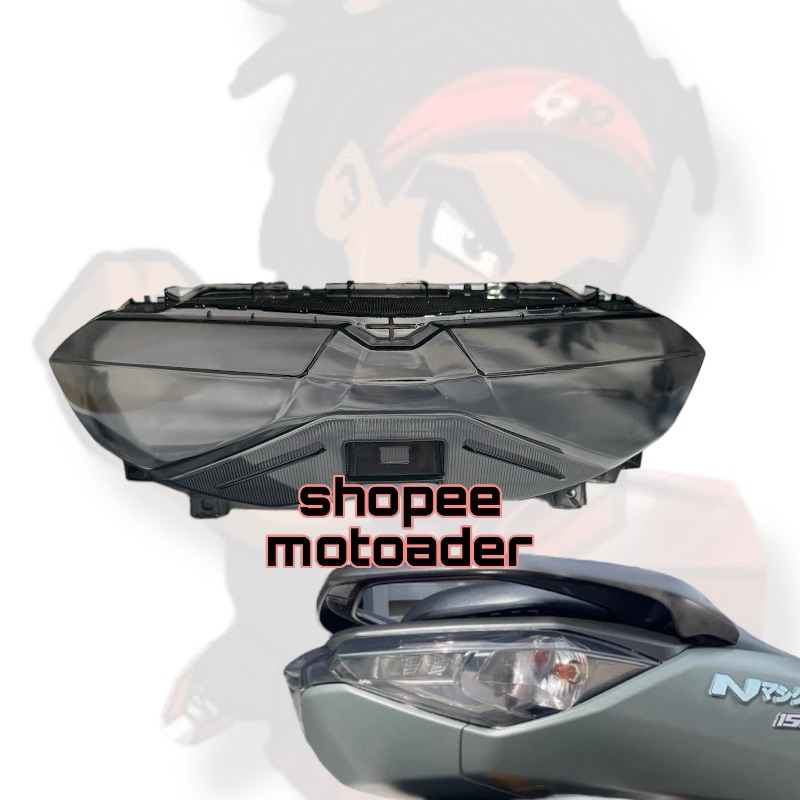 🇮🇩Nmax v2 Tail Light cover smoke Nmax v2 tail light lens smoke | Shopee ...