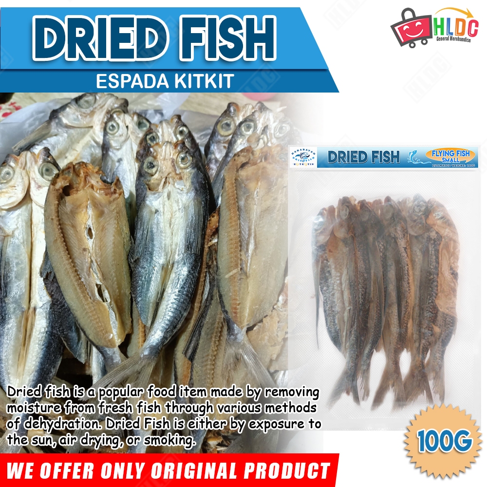 Dried Fish FLYING FISH SMALL Daing na Barongoy Isda ( 100g/200g ) Sun ...