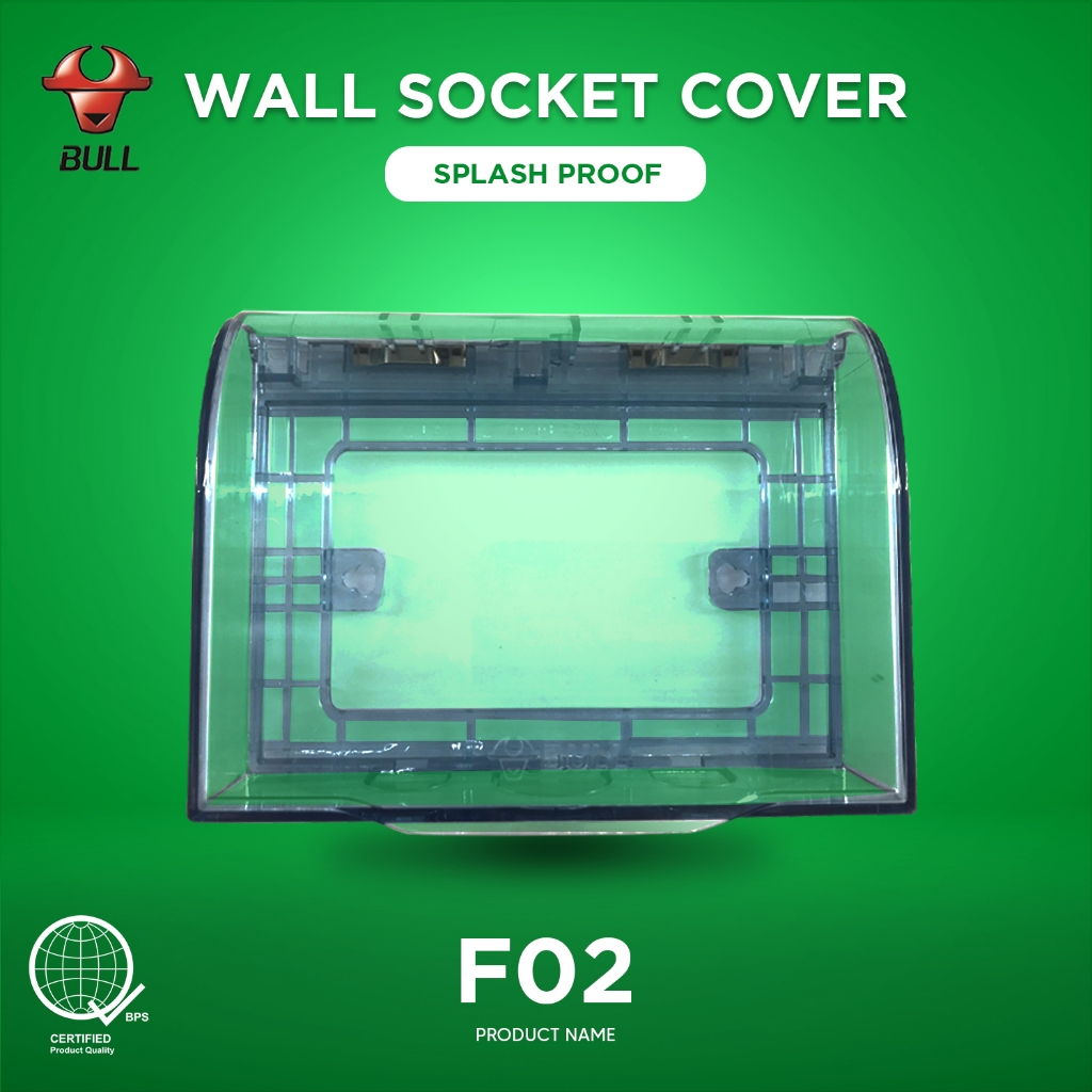 BULL Electrical Socket and Switch Cover Weather Proof Splash Proof and ...