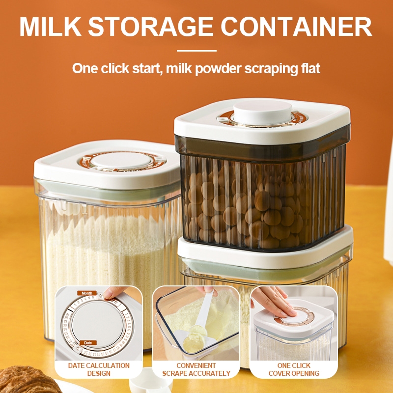Air Tight Milk Powder Container Baby Food Storage Container Powder with ...