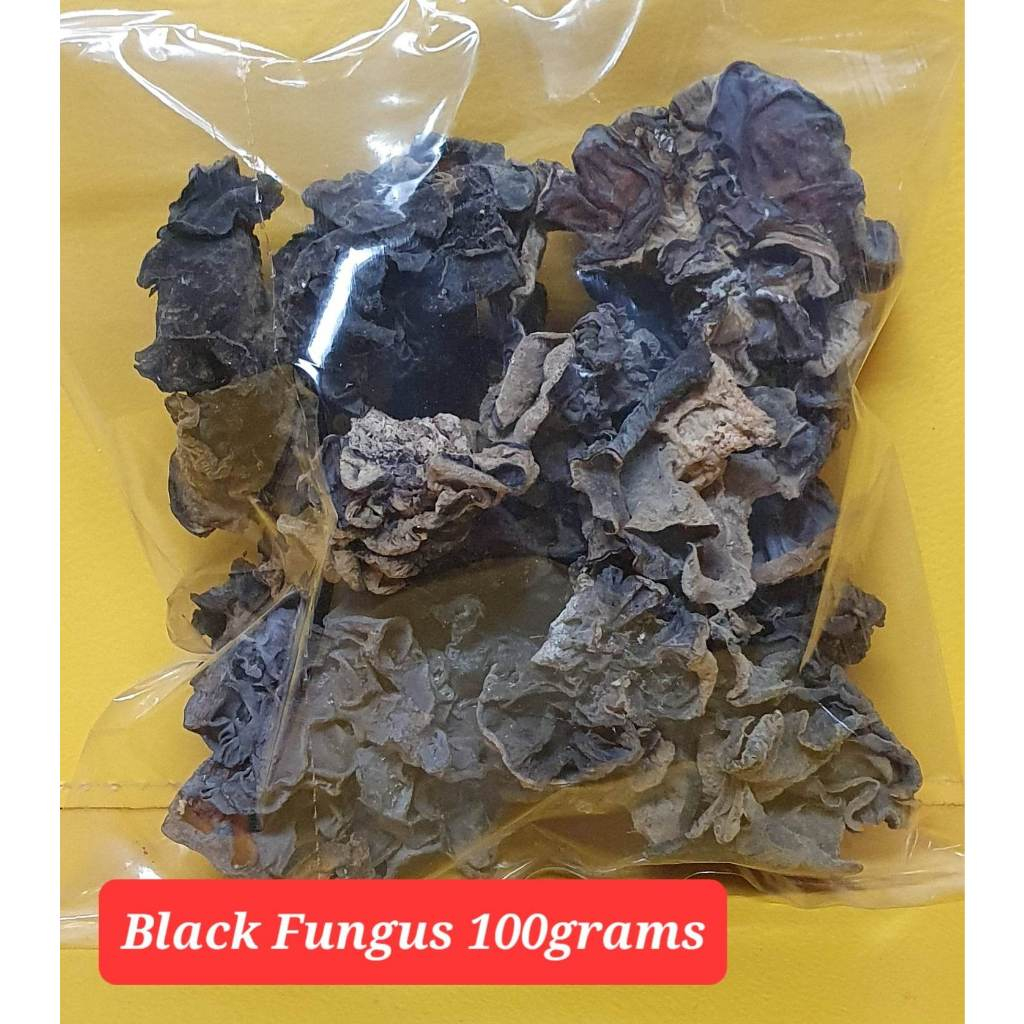 Dried Black Fungus (Tenga ng Daga or Cloud Ear Fungus))100g | Shopee ...