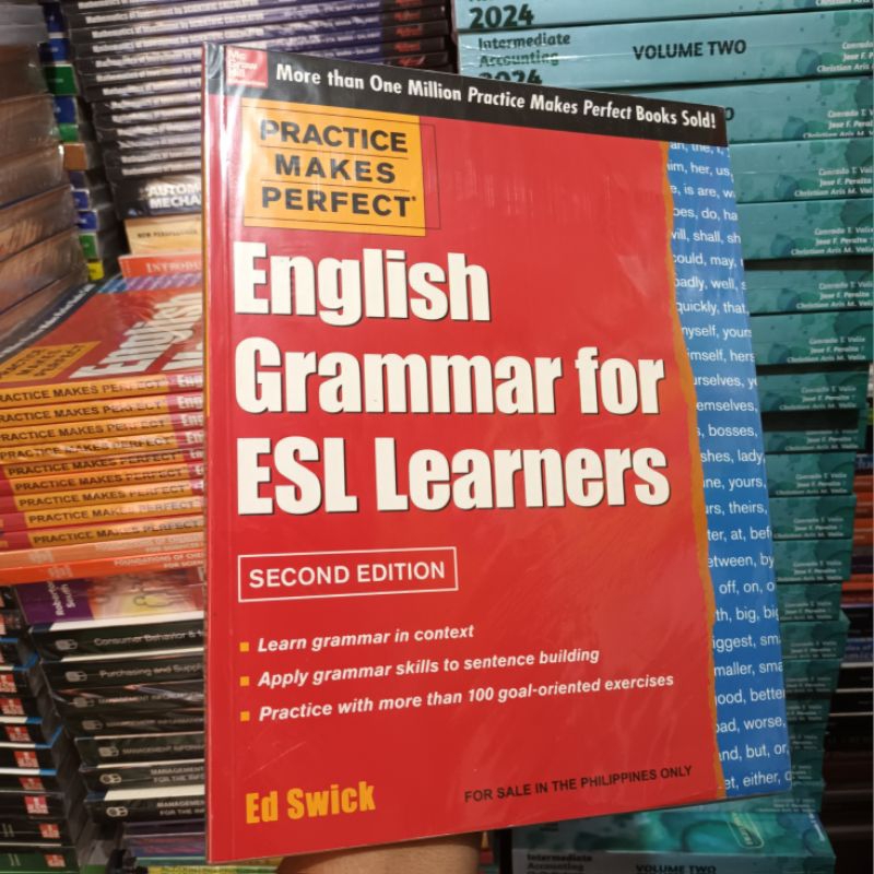 PRACTICE MAKES PERFECT ENGLISH GRAMMAR FOR ELS LEARNERS ( SECOND EDITION ) | Shopee Philippines