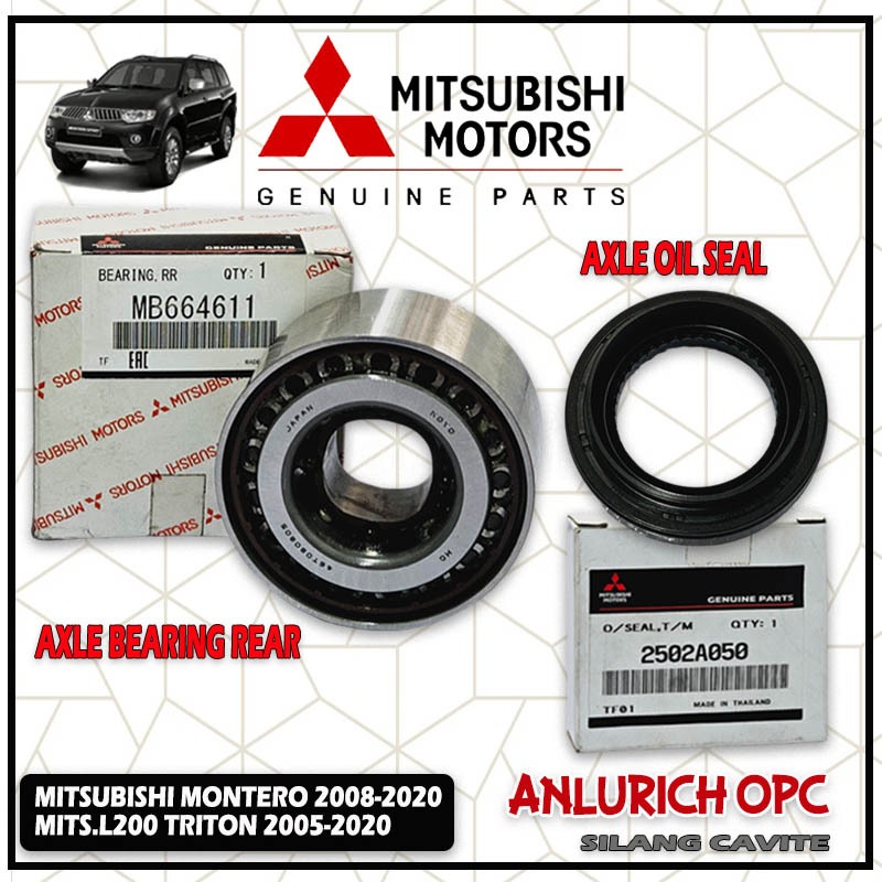 AXLE BEARING REAR & OIL SEAL MITSUBISHI MONTERO 2008-2020/MITSUBISHI ...