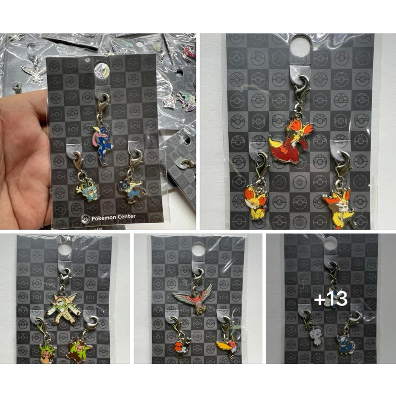 Pokemon Center Official Metal Charms (Kalos) Region X&Y Greninja ...
