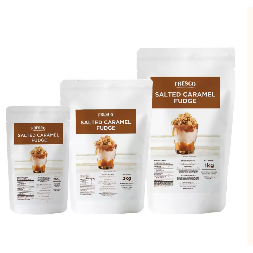 SALTED CARAMEL Fudge 1kg 200g Fresco Premium Quality | Shopee Philippines