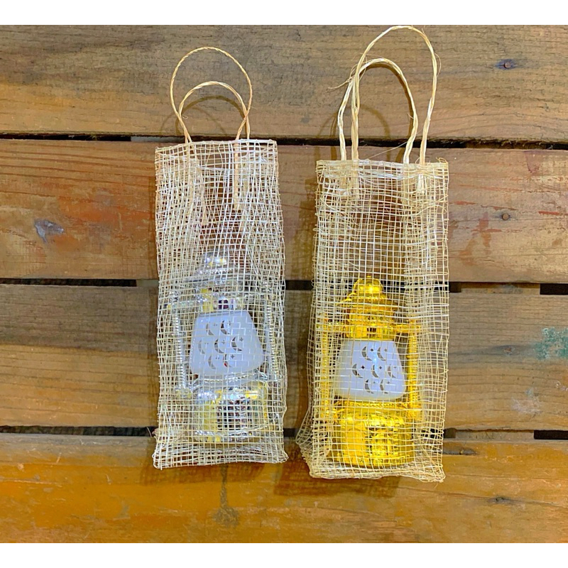 Mini Moon Lamp With Pouch Abaca Souvenir Giveaway Wedding Christening ...