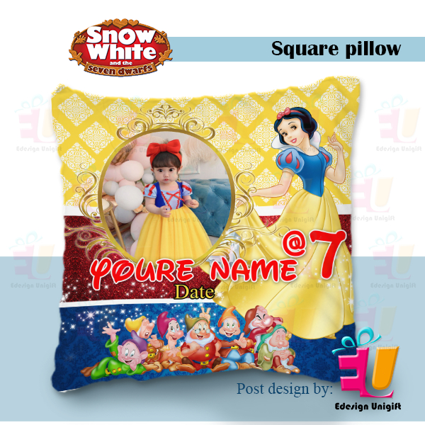 Snow white pillow / Disney princess / Mini pillow / birthday / souvenir ...