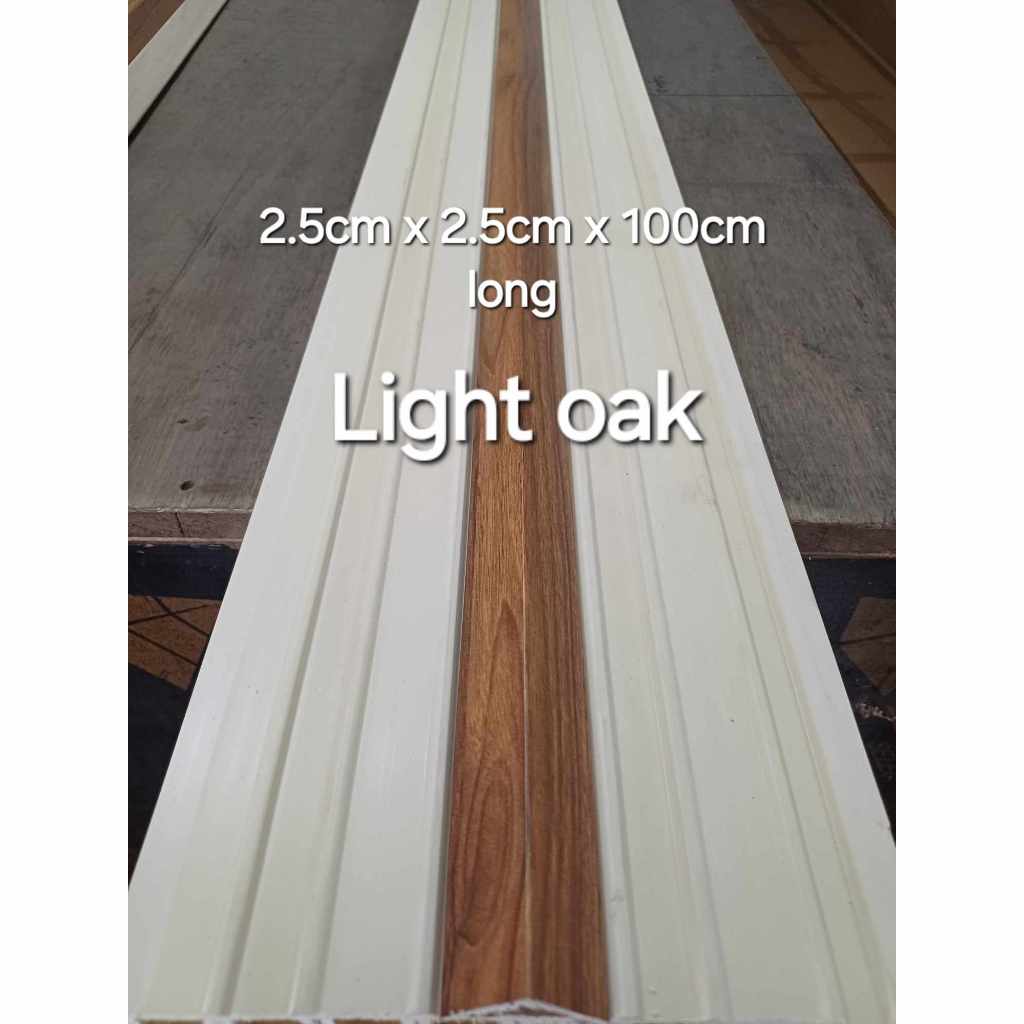 WPC Corner Angle Trim For WPC Fluted Wall Panel Size 2.5cm x 2.5cmm x ...