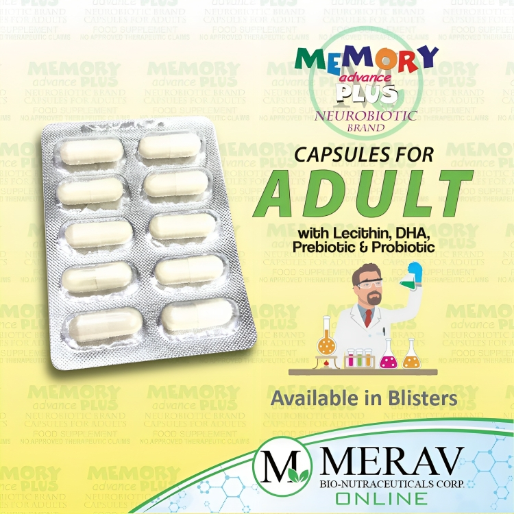 Memory Advance Plus Neurobiotic Capsules for ADULTS (by 10s) | Shopee ...