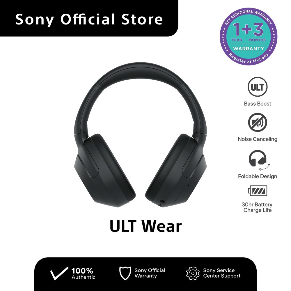 Sony Ult Wear WH-ULT900N / WH ULT900N Wireless Noise Canceling Headset Extra Bass | Shopee ...