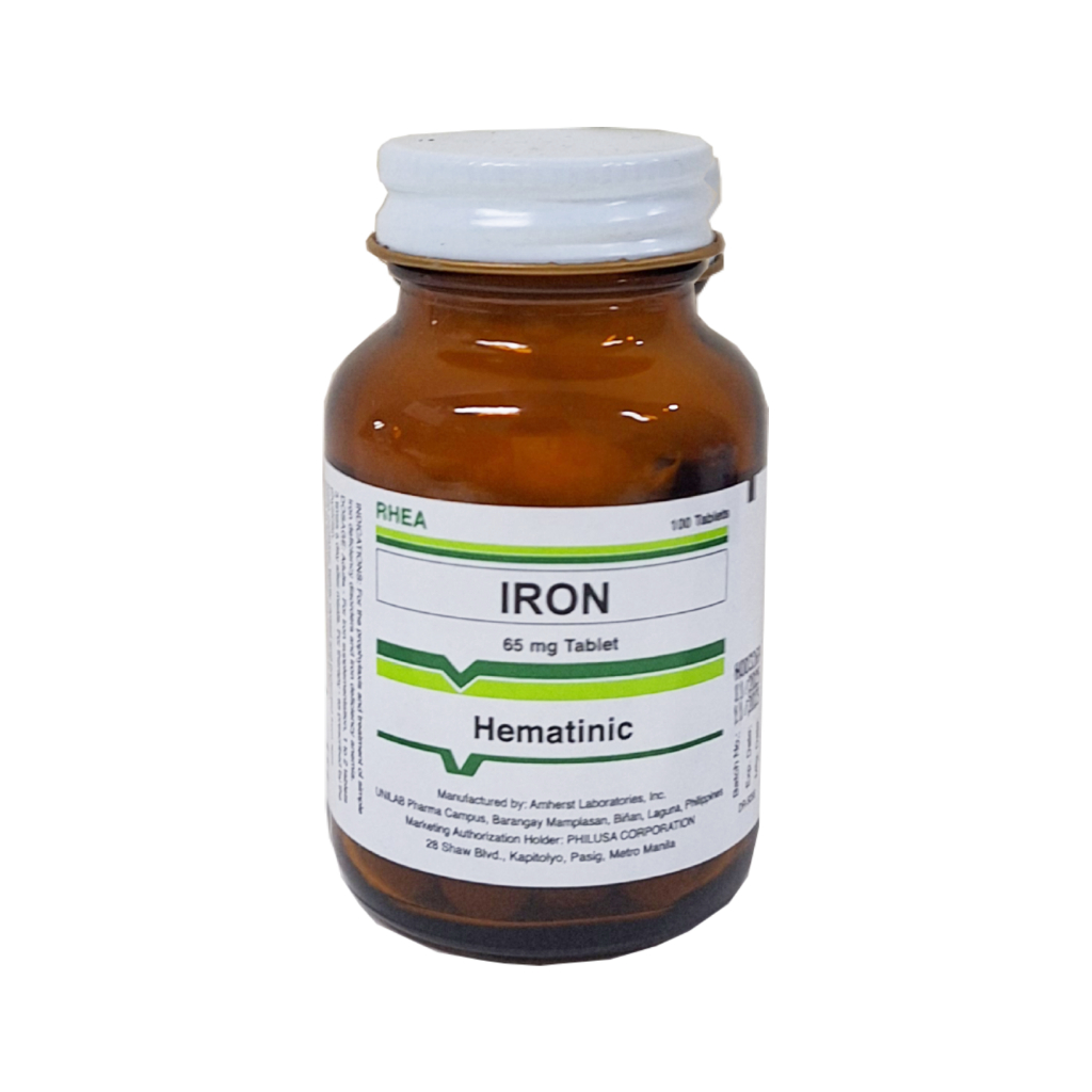 RHEA IRON 65mg Tablet | Shopee Philippines