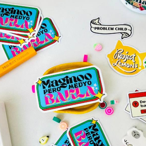 Project Lemons - Maginoo Sticker | Waterproof Laptop Tumbler Stickers | Shopee Philippines