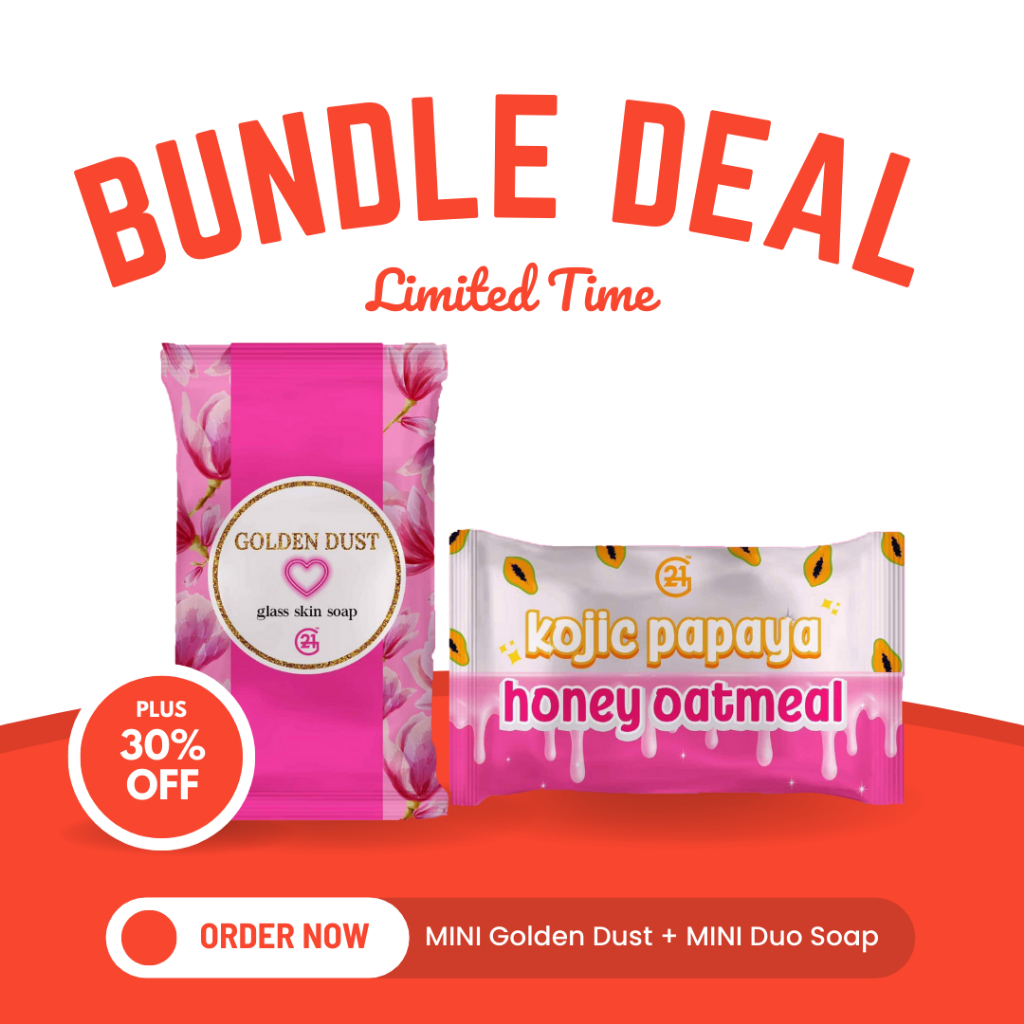 BUNDLE DEAL G21 Mini Duo Soap G21 Mini Golden Dust 60g | Shopee Philippines