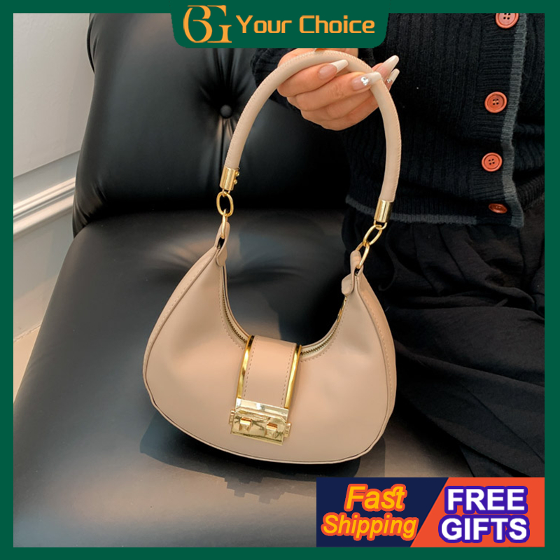 BG4 Fashion Korean Candy Colored ins Dumpling Bags Handbag Purse ...