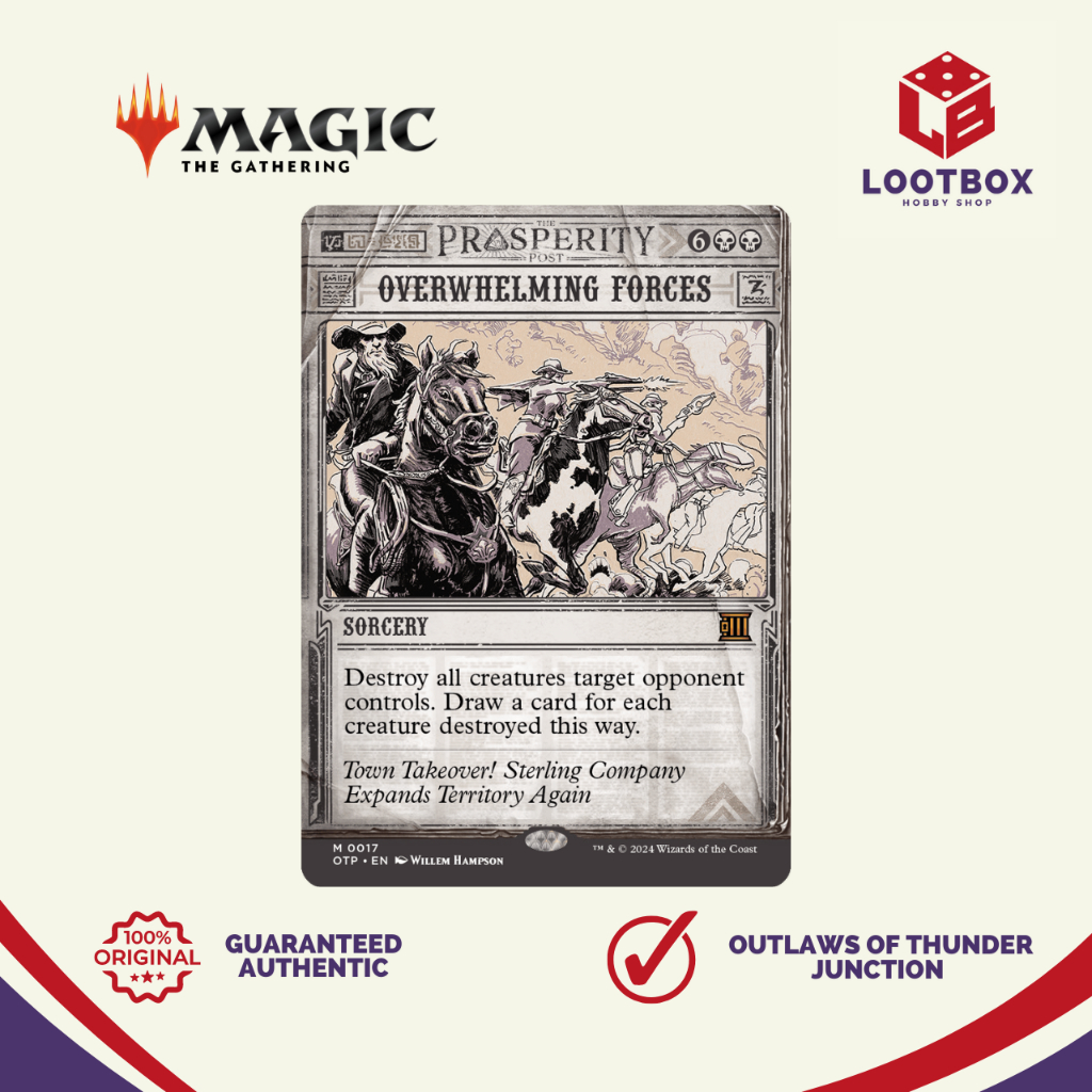 Magic the Gathering: Overwhelming Forces (Mythic Rare) - Outlaws of ...