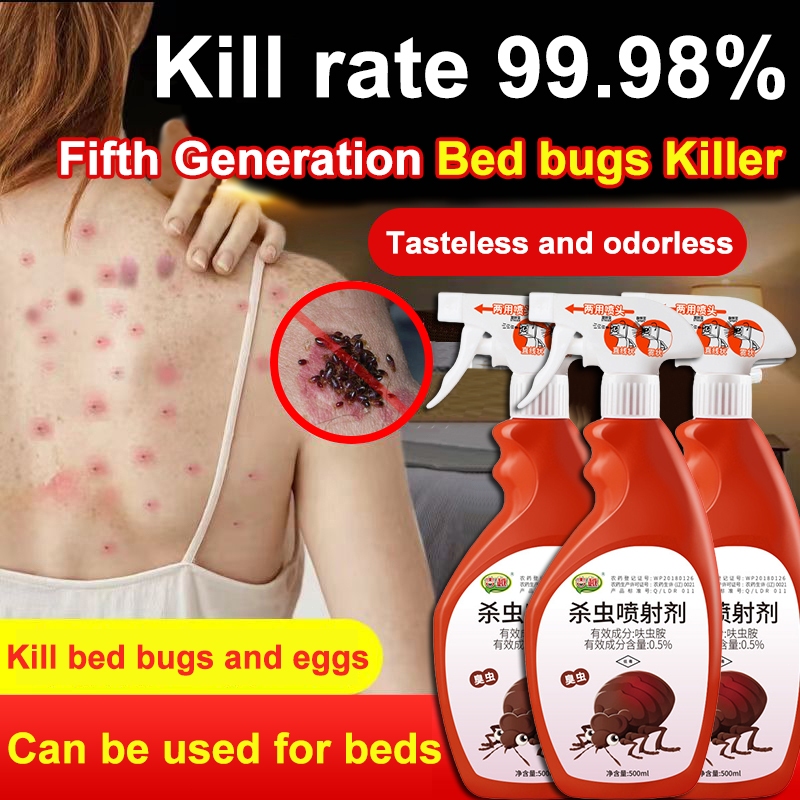 Exterminate 100% of lice and bed bugs in 30 seconds bed bug killer ...