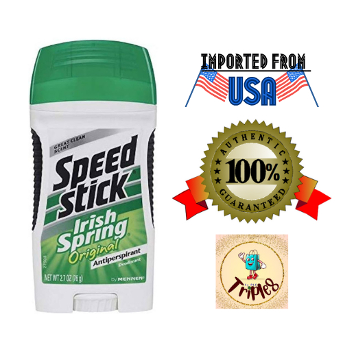 Speed Stick Original Antiperspirant & Deodorant, Irish Spring, 76g ...