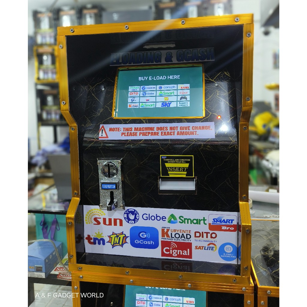 All in One Machine Bills payment, Gcash Cash in, Maya Cash in and ...