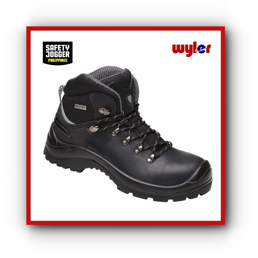 Maxguard X430 S3 Safety Boots Cowhide Metal Free Waterproof Safety ...