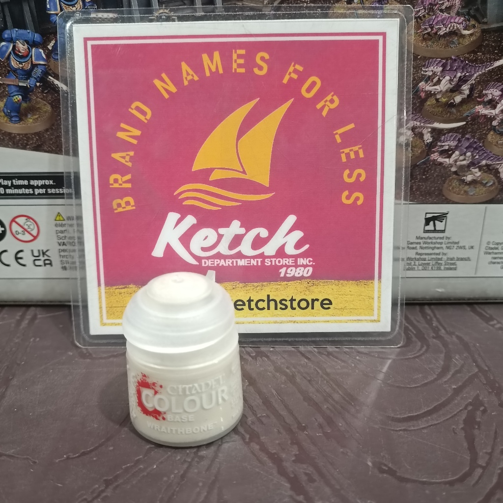Warhammer Citadel Colour BASE WRAITHBONE 12ML 21-53 authentic paint for ...