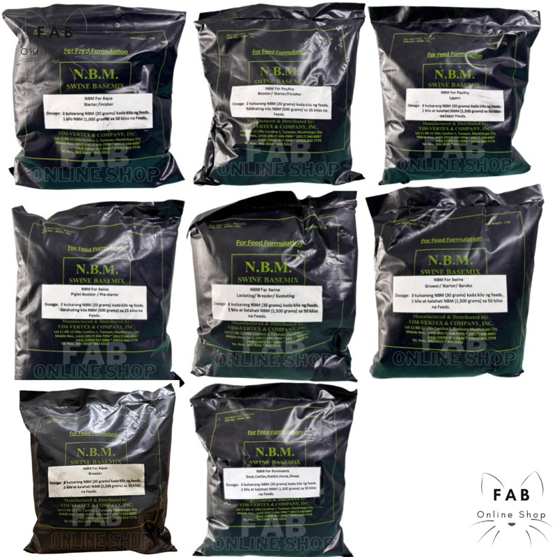 1kg Nano Base Mix for Ruminants, Aqua, Swine and Poultry (NBM - Atovi ...