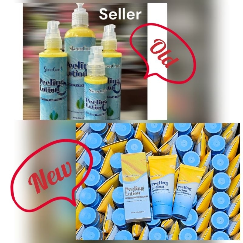 SkeenCare Peeling Lotion new packaging 50ml/100ml/120ml/250ml | Shopee ...