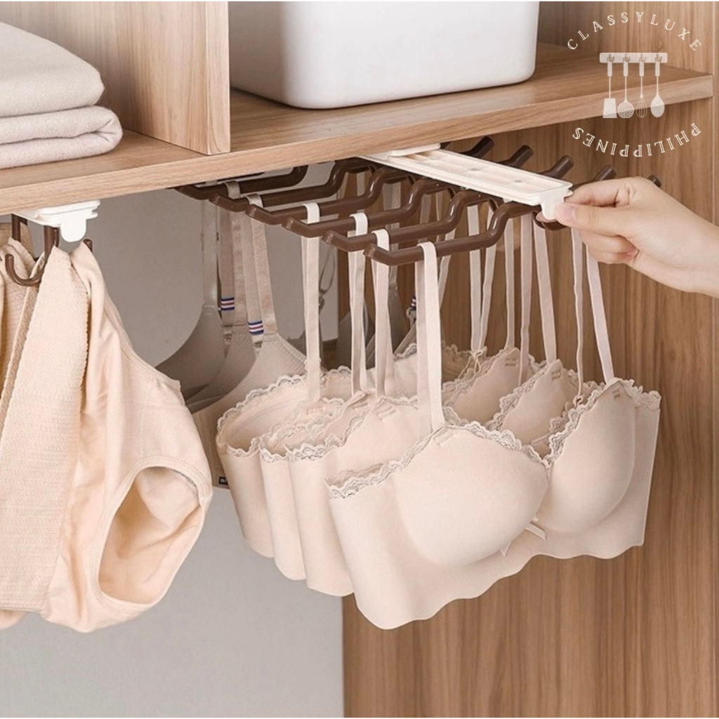 Classy Luxe Underwear Rack Wardrobe Storage Pull-out Slide Rail Multi ...