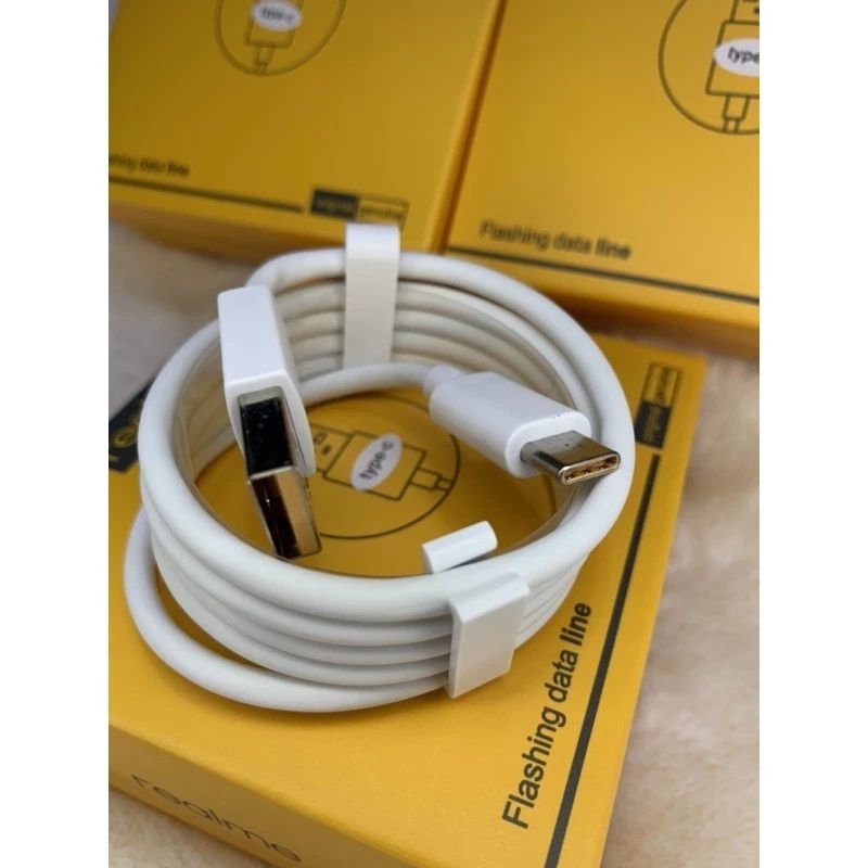 REALME Original 50W 10V/5A SuperVOOC Type C USB Flash Charger Data Cable 1 Meter RG POSTED ...