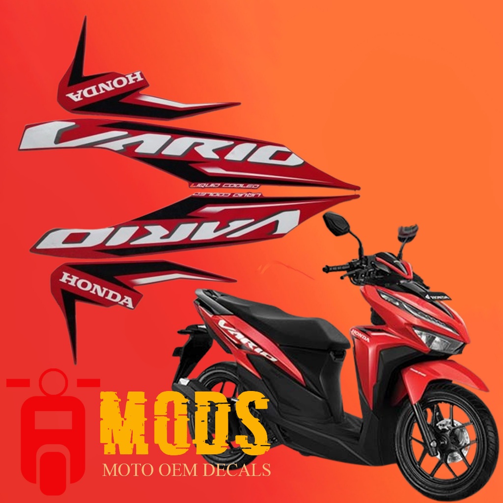 HONDA CLICK 125i V2 (VARIO VERSION) Stock Decal/Sticker | Shopee ...